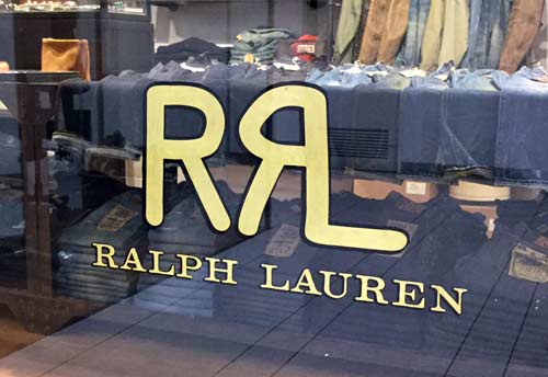 gold leaf window lettering NYC Glass Gilding water gilding Bob Gamache ...